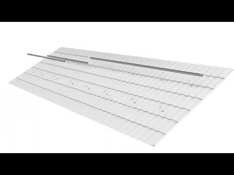 Corab System B-018 - Konstrukcja na dach skośny