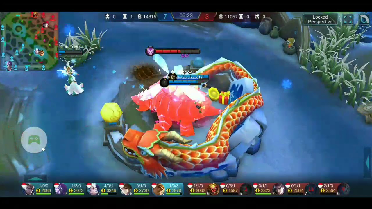 GATOTKACA ARHAT KING. DUET AURORA KEREN ABIS, MUSUH 2ASSASIN NO MAGE GA ...