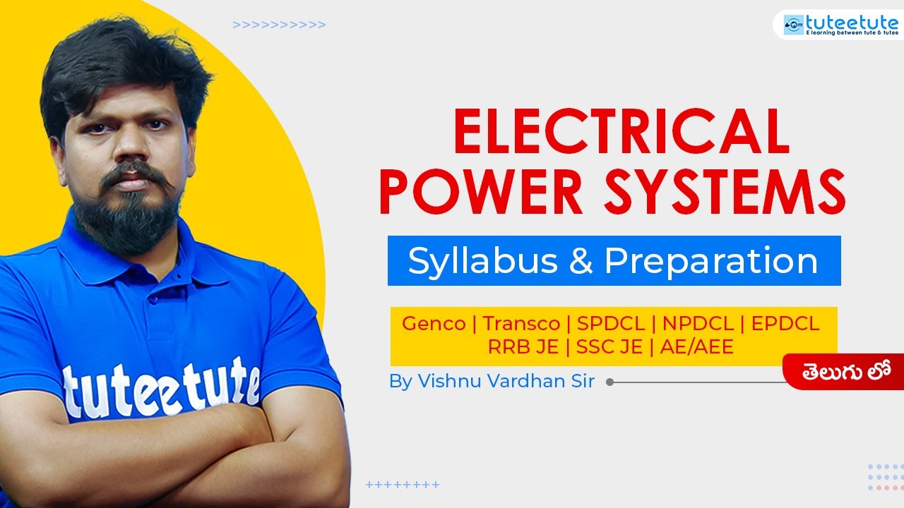 Electrical Power Systems | Syllabus & Preparation | Genco/Transco/Discoms|RRB/SSC JE # ...