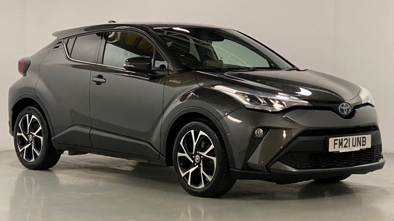 TOYOTA CH R DESIGN HEV CVT FM21 UNB WALK AROUND - YouTube