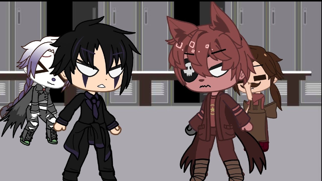 You hit him with a frying pan!//gacha club//minecraft five nights at ...