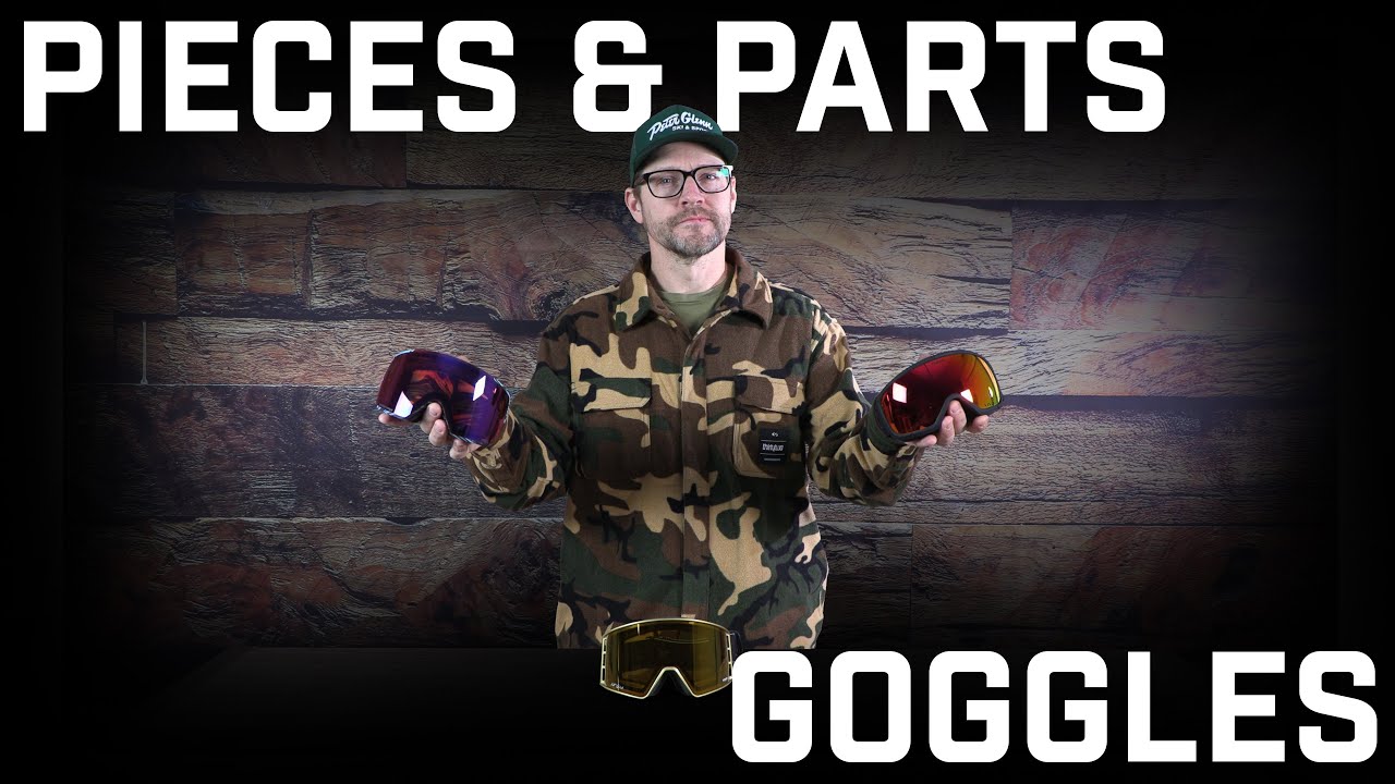 The Different Parts Of Snow Goggles - YouTube