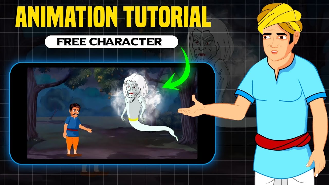 How To Make Cartoon In Mobile 🔥| Magical Animation Tutorial | Mobile Se ...