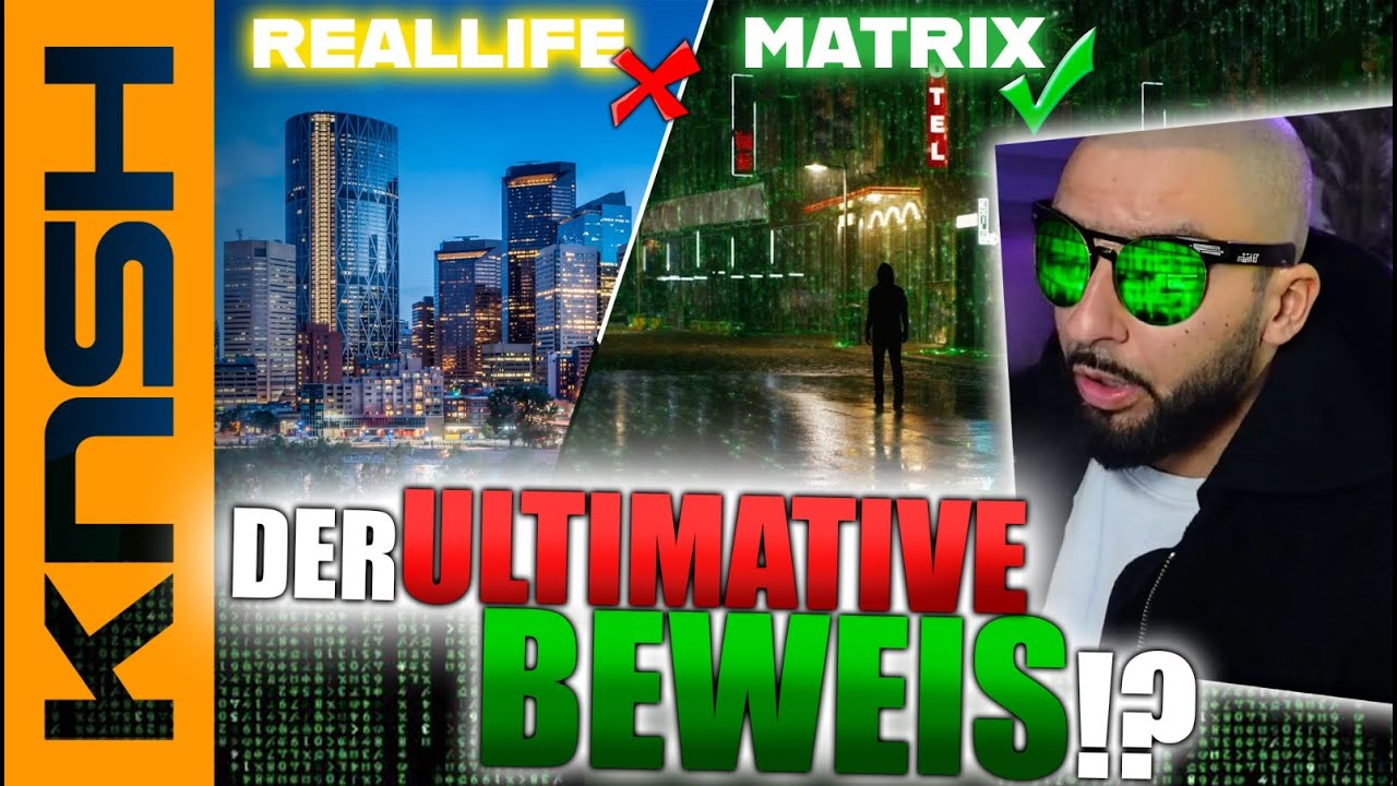 Wir LEBEN DOCH in der MATRIX?! Und dass soll der BEWEIS sein? | MIES ...