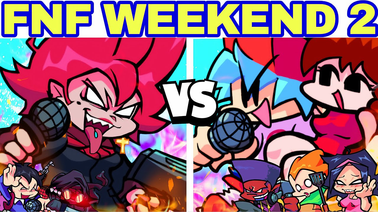 FNF NEW WEEKEND 2 FULL GAME | VS Cassandra + BF MIX & DARNELL MIX (Mod ...