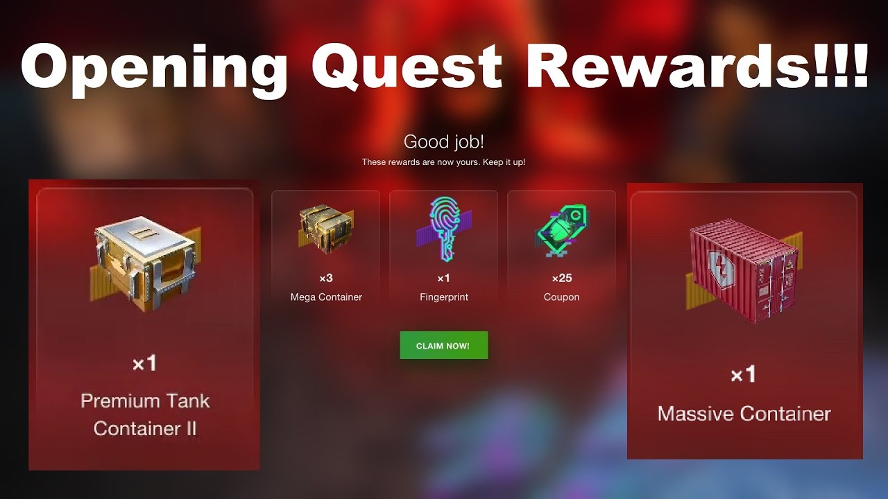 WoT Blitz Secret Quest: Access Granted (50 000 Gold) - Opening All ...