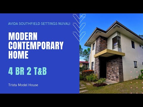 Avida Trista house model - 4BR and 2T&B - YouTube