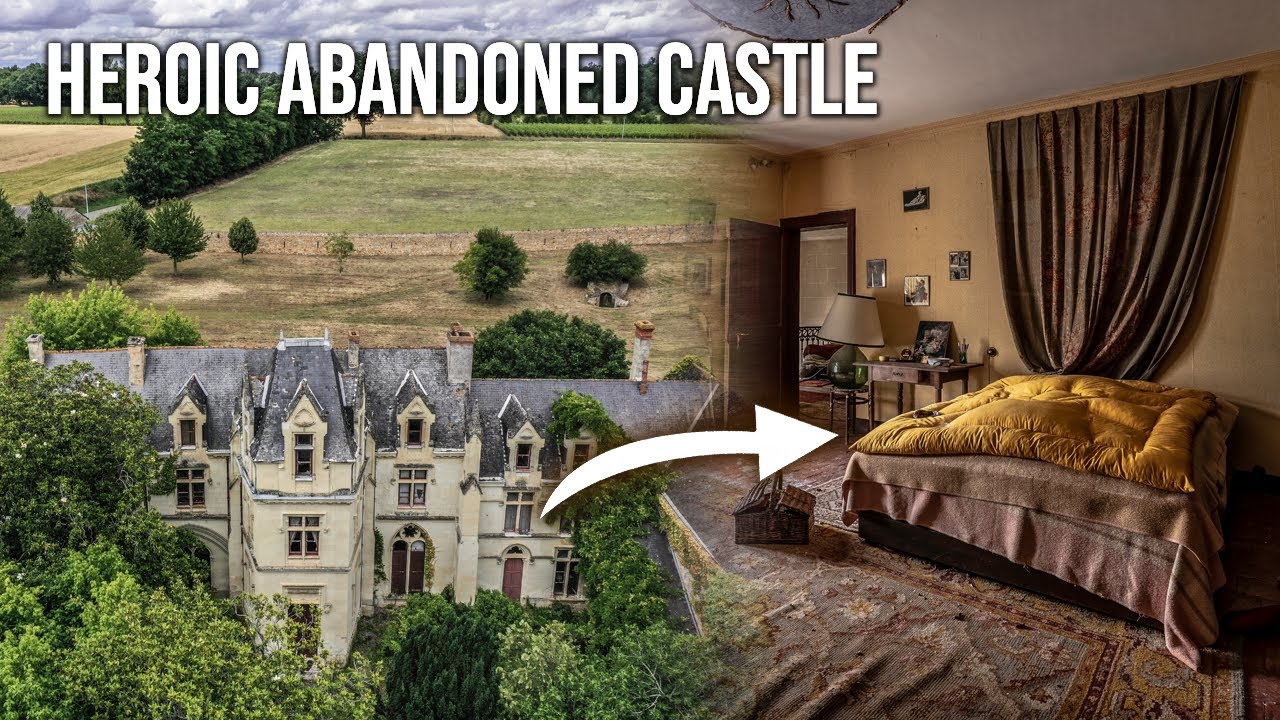 Heroic abandoned CASTLE in France dating back to the Renaissance era ...