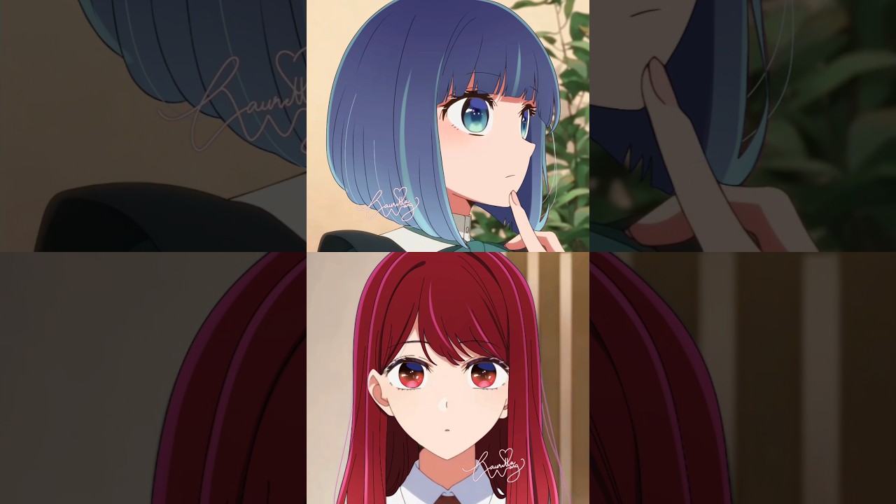 Kana and Akane switch color #推しの子 #oshinoko #アニメ #ahorts - YouTube