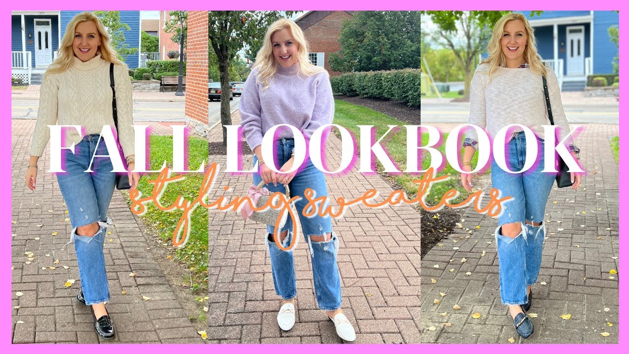 FALL FASHION LOOKBOOK 2022 (HOW TO WEAR SWEATERS FOR FALL ...
