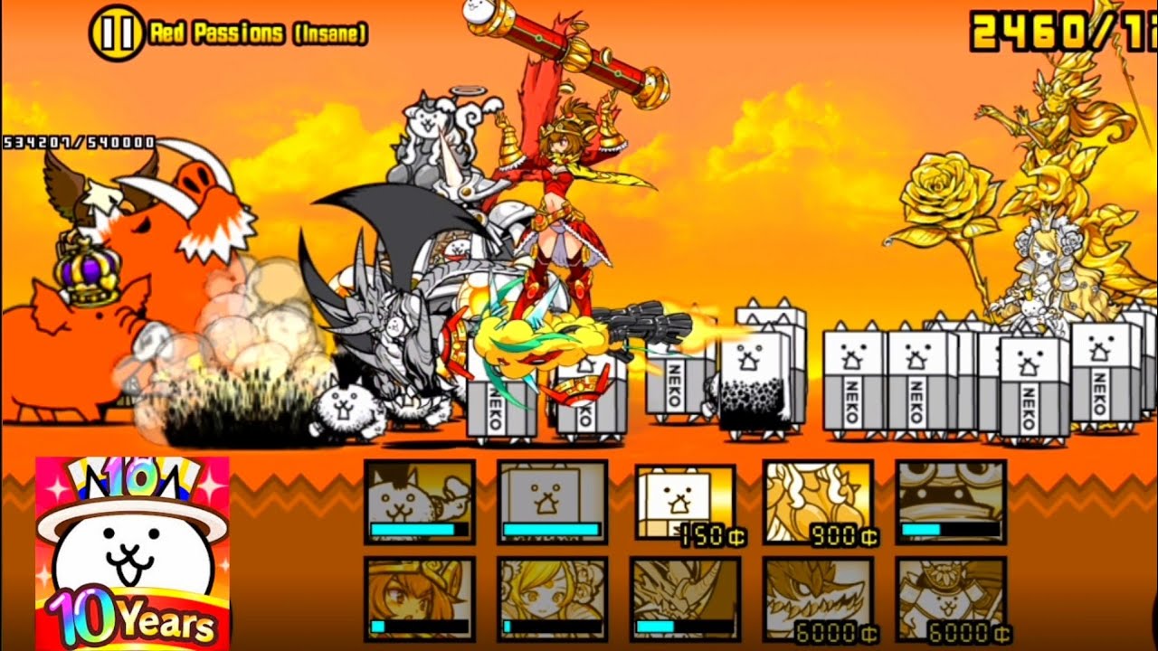 Battle Cats - Growing Red (Red Passions - Insane) - YouTube
