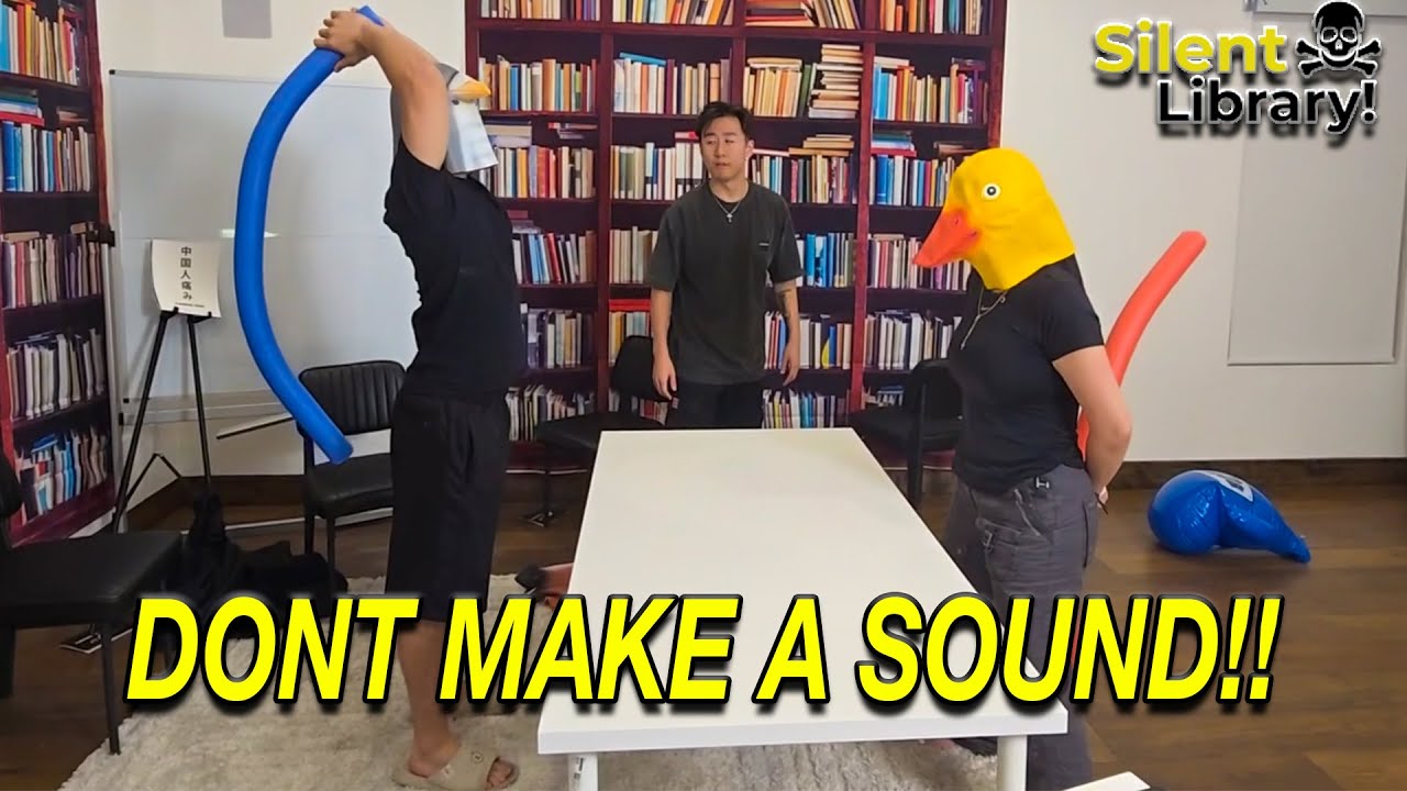 Edward So Tries To Plays A Silent Library... - YouTube