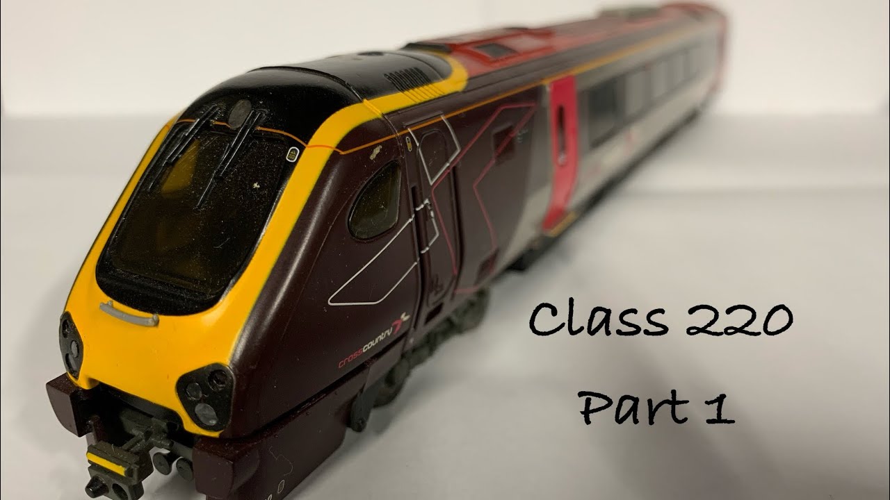Opening The Class 220 Voyager In XC Livery By Bachmann part 1 - YouTube