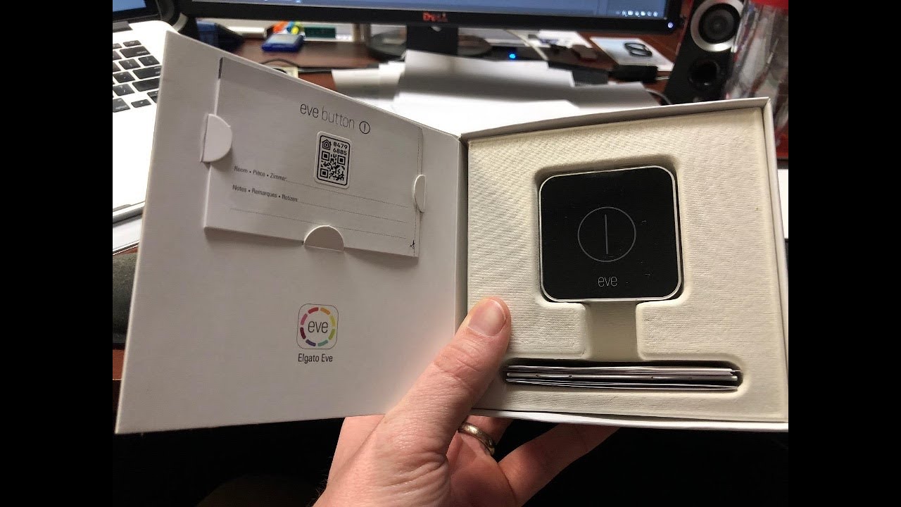 Eve Button - Apple HomeKit Smart Home Remote to Command Accessories and ...