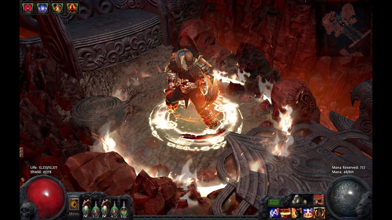 Path of Exile: Cocotheone's Righteous Fire Pure Build 2.0 - Abyss 82 ...