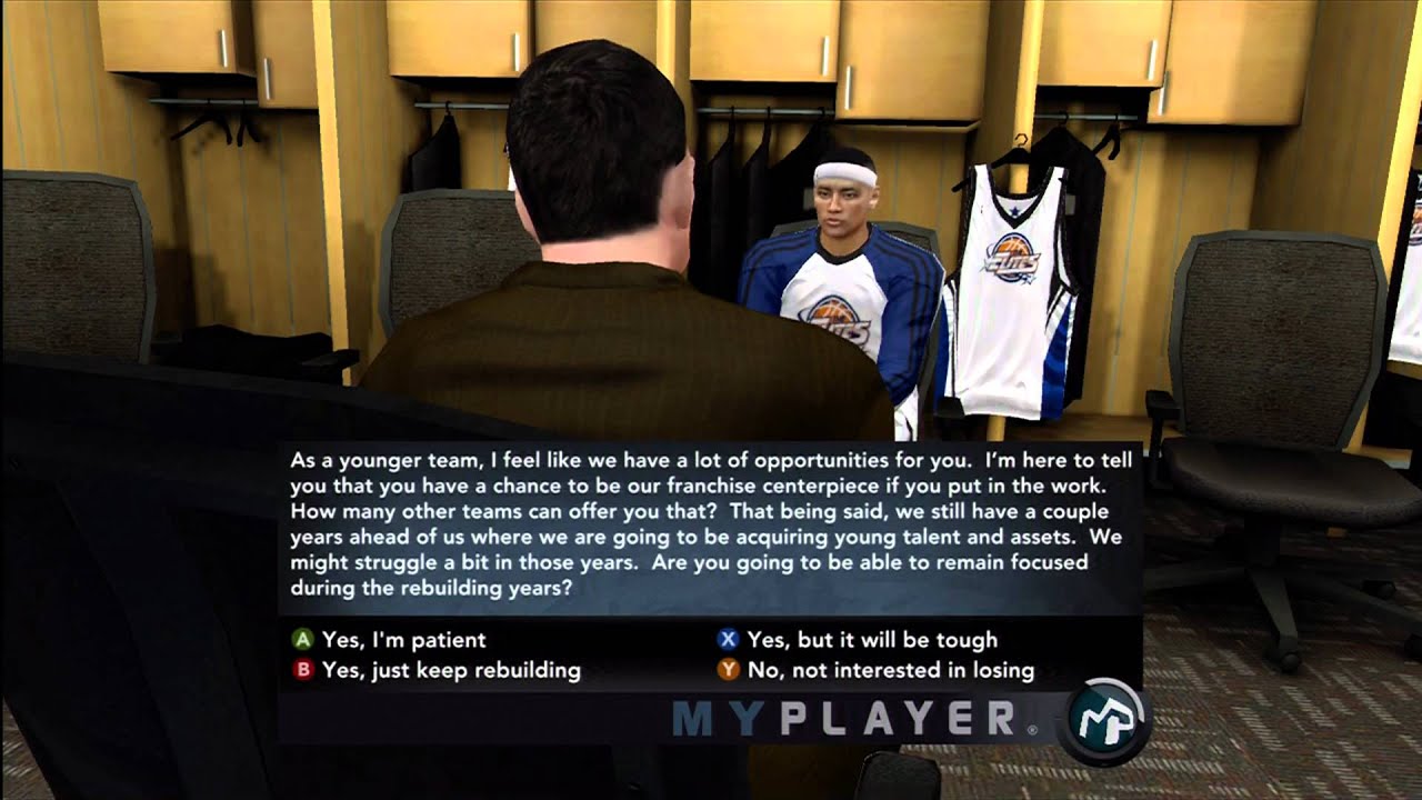 NBA 2K12: Pre-Draft Interviews and Draft - YouTube