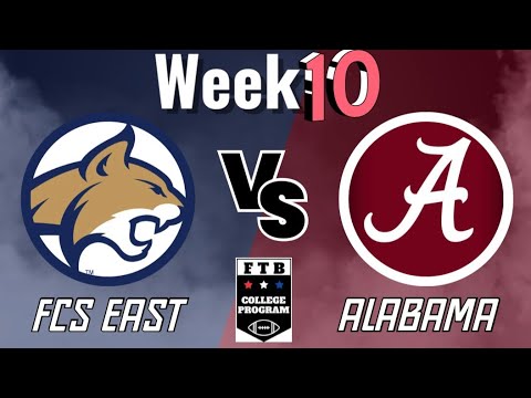FCS East Mountain Cats vs Alabama - Week 10 - YouTube