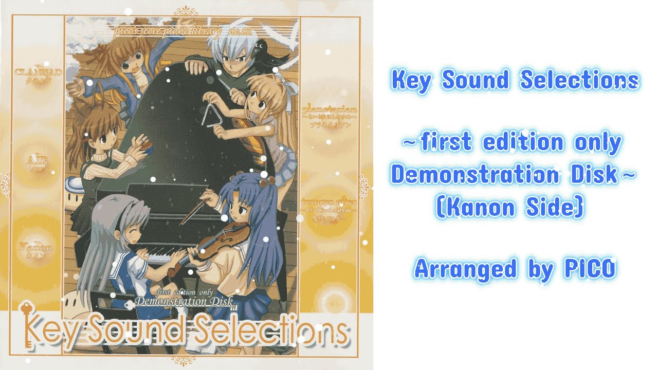 pico's score — Key Sound Selections ～first edition only Demonstration ...
