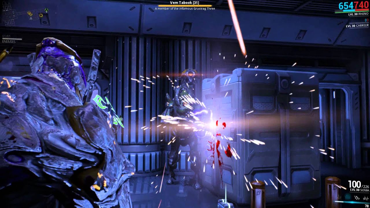 Warframe Grustrag Three - YouTube