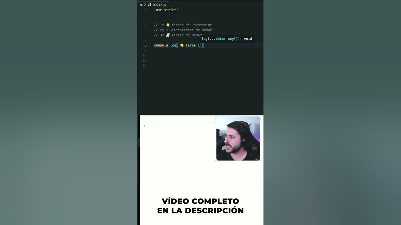 😱¡ASÍ FUNCIONA el CONSOLE.LOG en el Event Loop de JAVASCRIPT! - YouTube