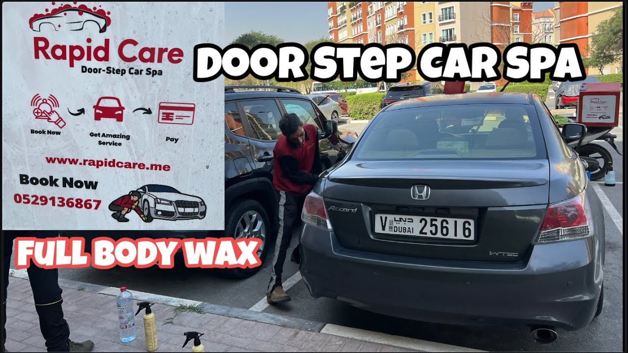 Door Step Car Spa: Car Polishing, Waxing, And Detailing At Your Parking ...