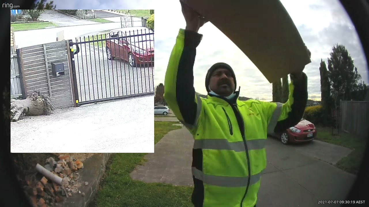 Couriers Please...don't throw my parcels - YouTube