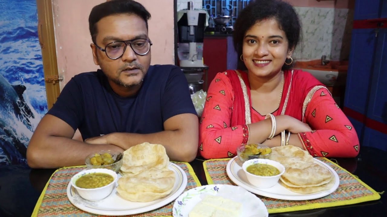 Nice Dinner Menu | Favourite Luchi | Cholar Dal | Kumro Alu | Amar ...