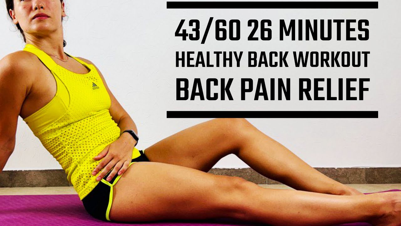 43/60 26 MINUTES HEALTHY BACK WORKOUT | FULL BACK STRETCH | FITNESS ...