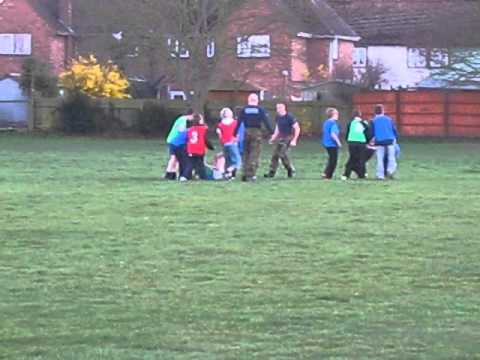 Needingworth Colts U12 Blue 1st training session with Forces Fit(9 ...