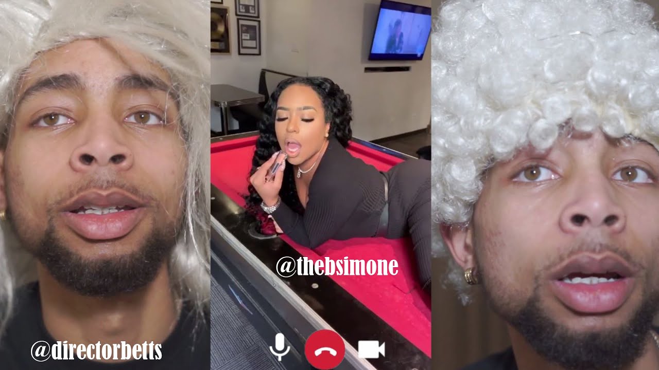 OMG I just video chatted B. Simone - YouTube