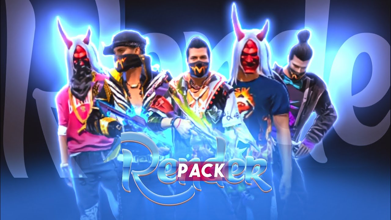 Free Fire Most Rare Render pack || Free Fire Render Pack|| PART 1|| Ygk ...