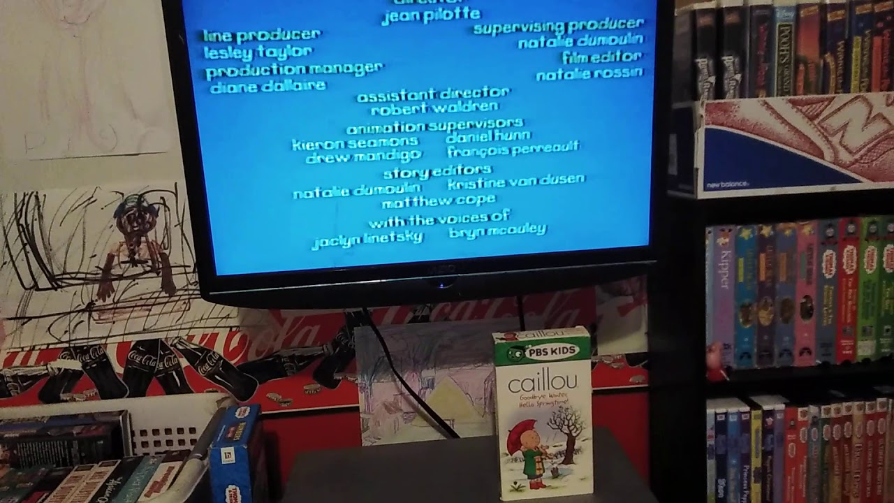 Closing To Caillou: Goodbye Winter Hello Spring 2002 VHS - YouTube