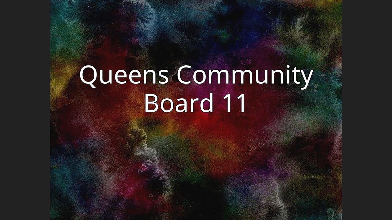 Queens Community Board 11 - YouTube