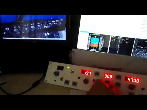MCP Boeing 737 test / arduino - YouTube