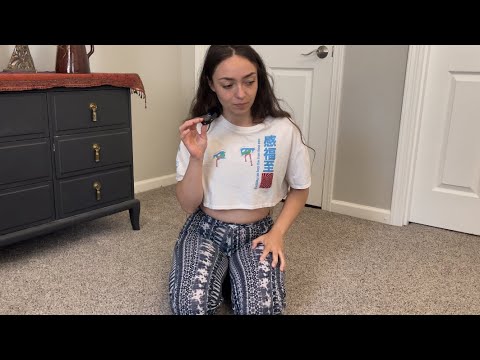 ASMR Legging Scratching While Whispering About Selling My House