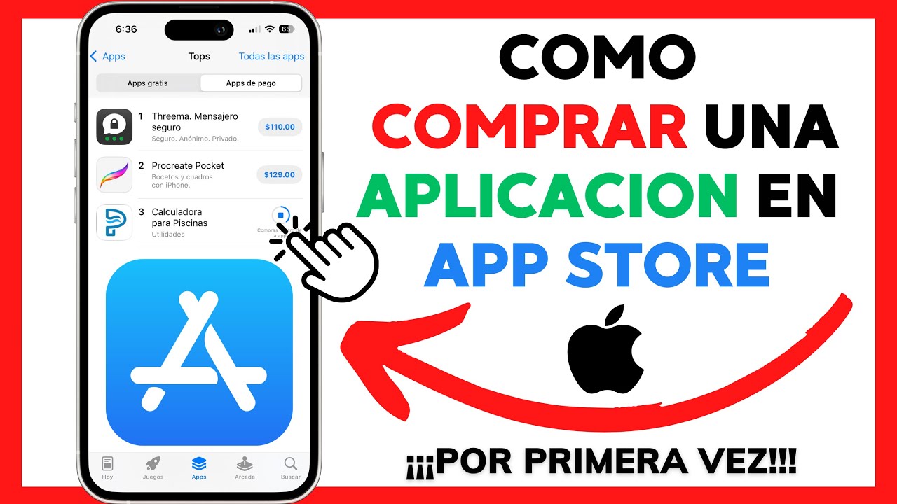 😱😉COMO COMPRAR UNA APLICACION EN APP STORE😊 - YouTube