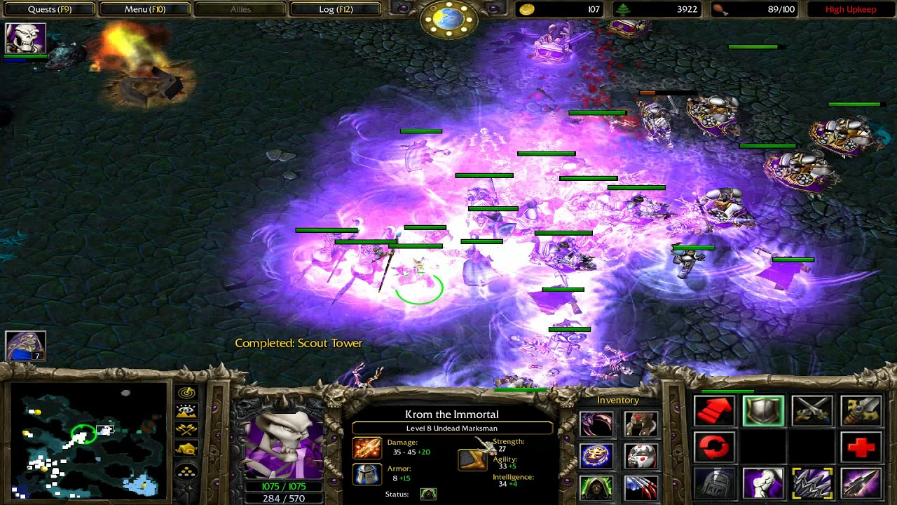 Warcraft 3: Legends of Arkain (First Undead Book) 08 - Possessed (Part ...