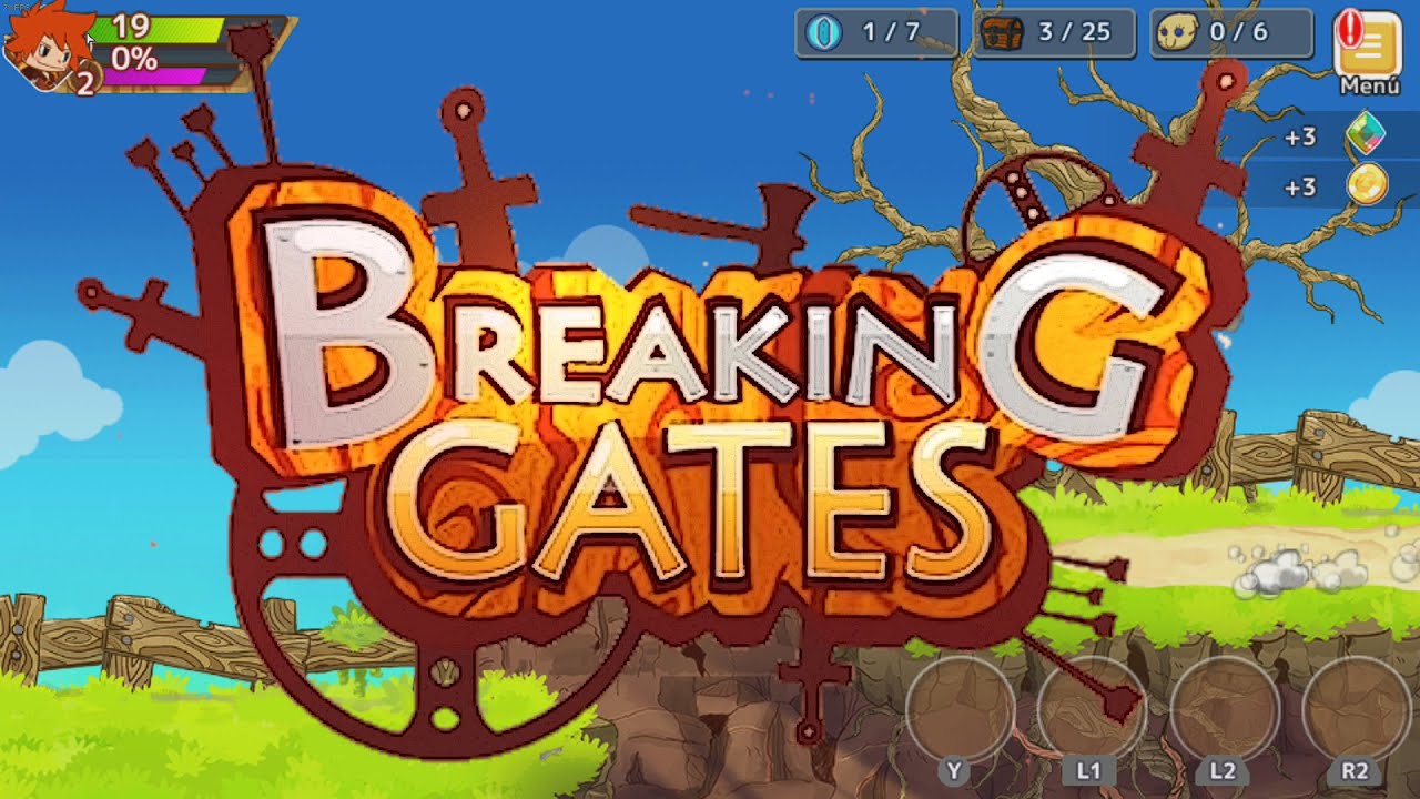 Gameplay breaking gates - YouTube