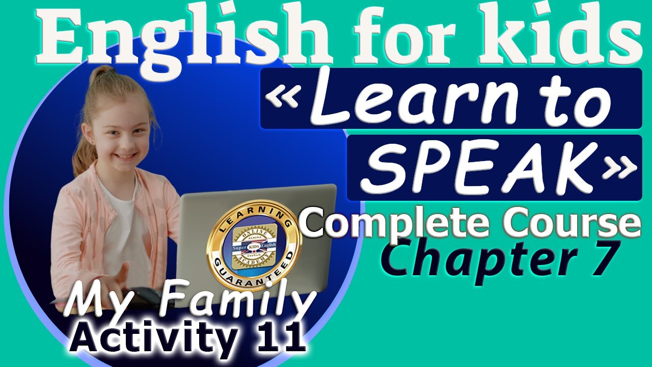 Family Members: Say Aloud to Improve Pronunciation | Do it and Speak ...