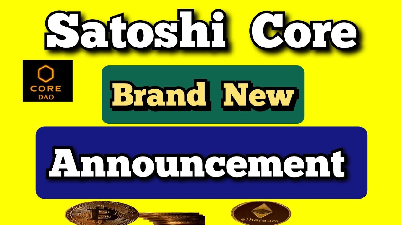 Satoshi Core New Announcement | Account Login problem Solution ...