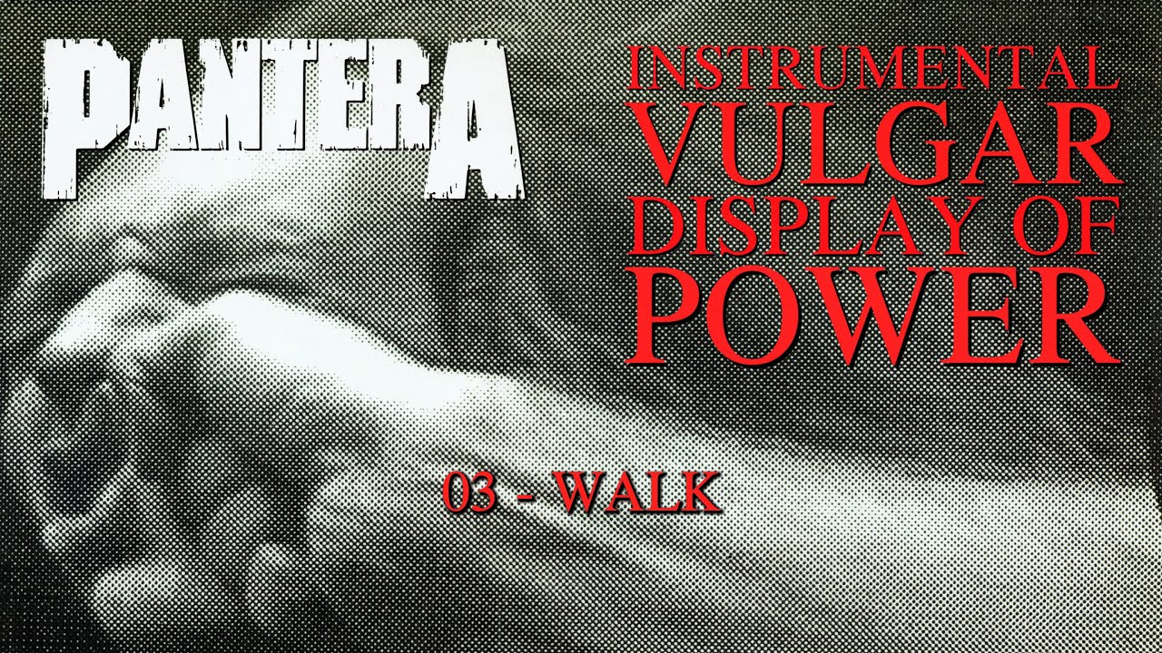 Pantera - 03 - Walk (instrumental) - YouTube