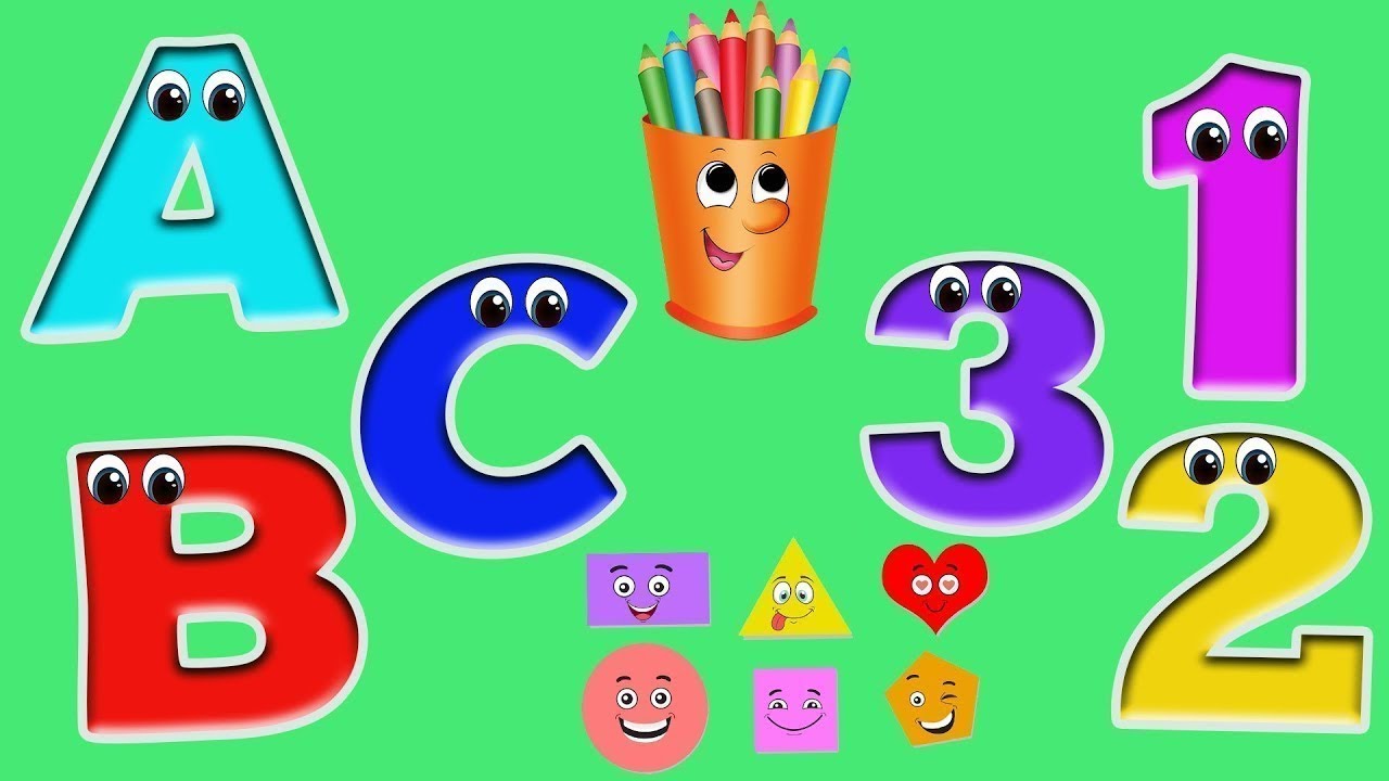 Learn Alphabets, Numbers, Shapes, Colors, Phonics, Vocabulary | Fun ...