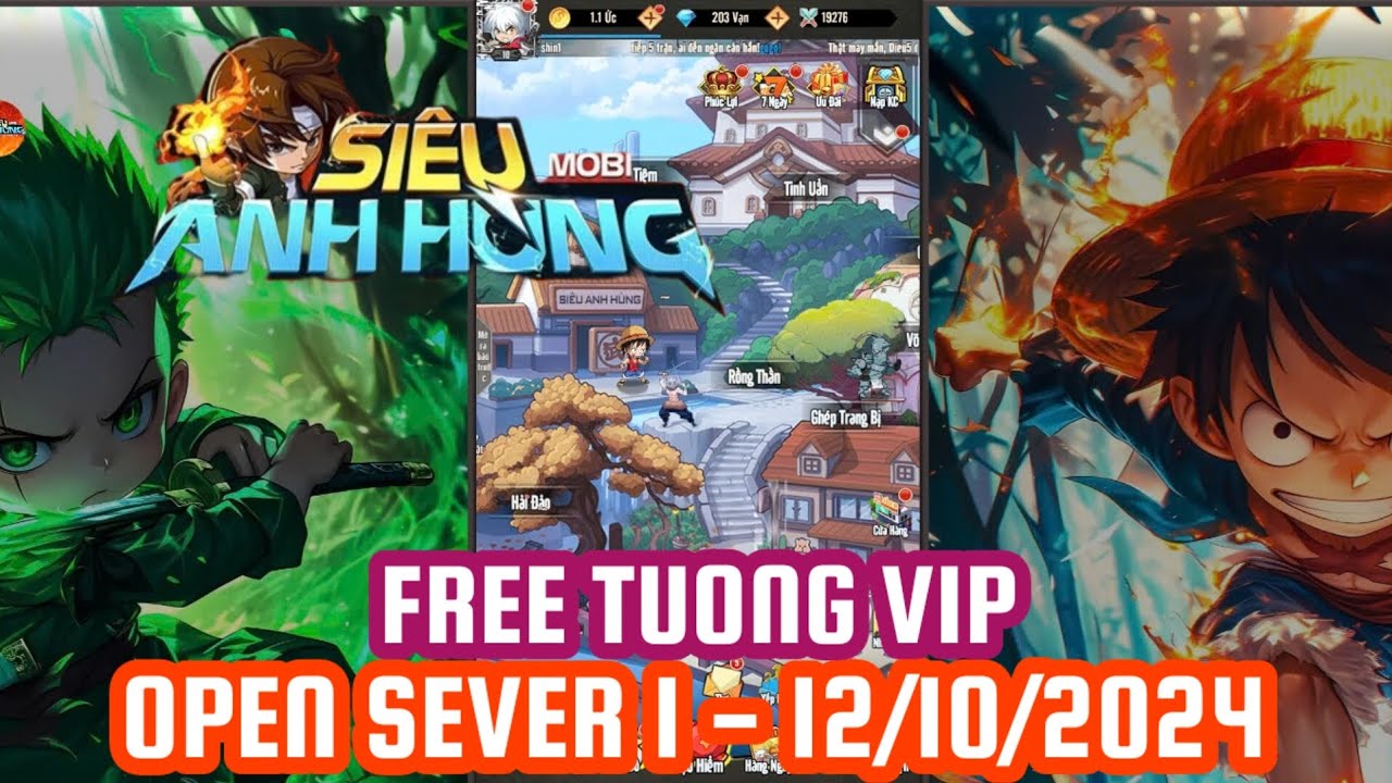 Game Lậu Mobile - SIÊU ANH HÙNG H5 - Androi/ios - Open Sever 1 ngày 12 ...