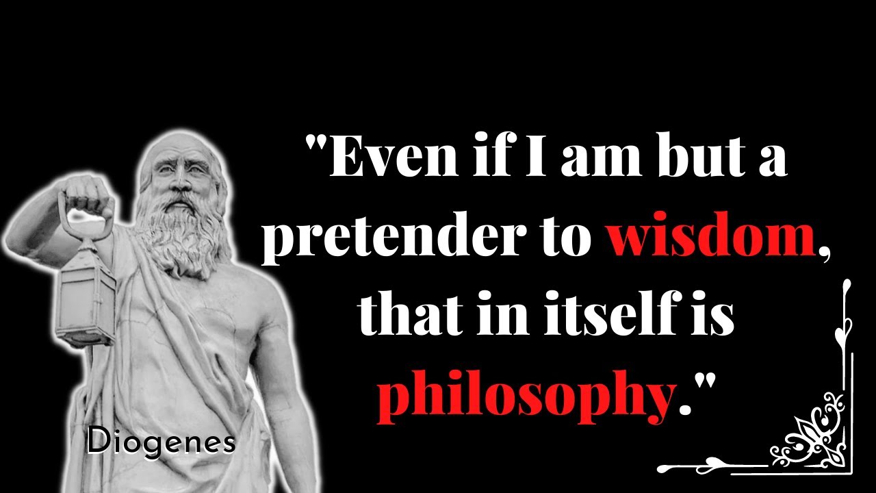Best 25 Thought-Provoking Quotes By Diogenes Of Sinope - YouTube