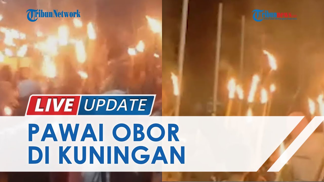 Warga Kuningan Gelar Pawai Obor Keliling Sambut 1 Muharam 1444 Hijriyah ...