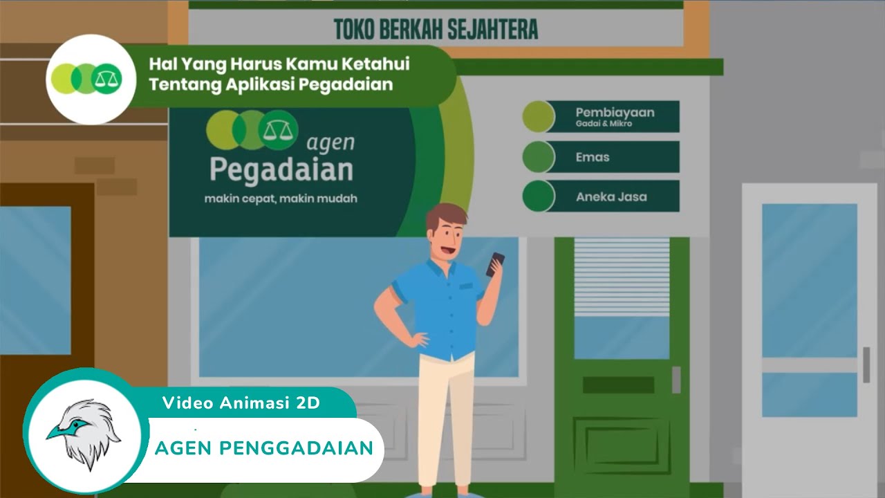 Anagata Studio - Animasi Agen Pegadaian - YouTube