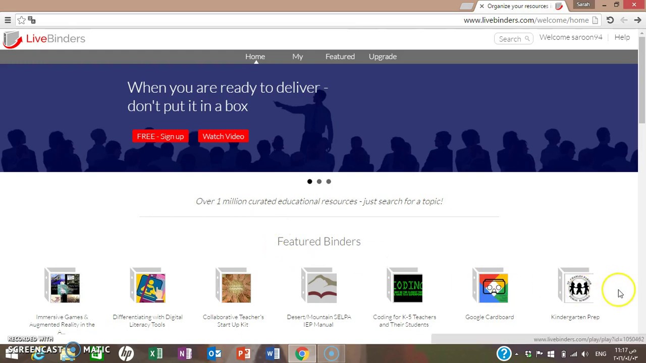 LiveBinders: Tutorial 05, Part 01 - YouTube