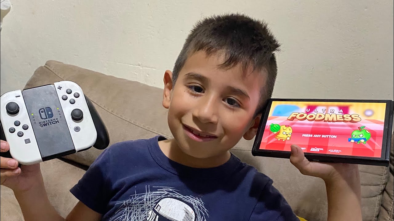 Foodmess en Nintendo switch oled - YouTube