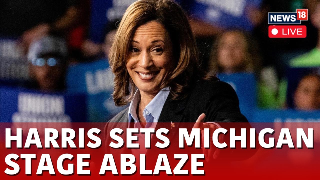 Live: Kamala Harris Detroit Rally, Presidential Campaign Speech in ...