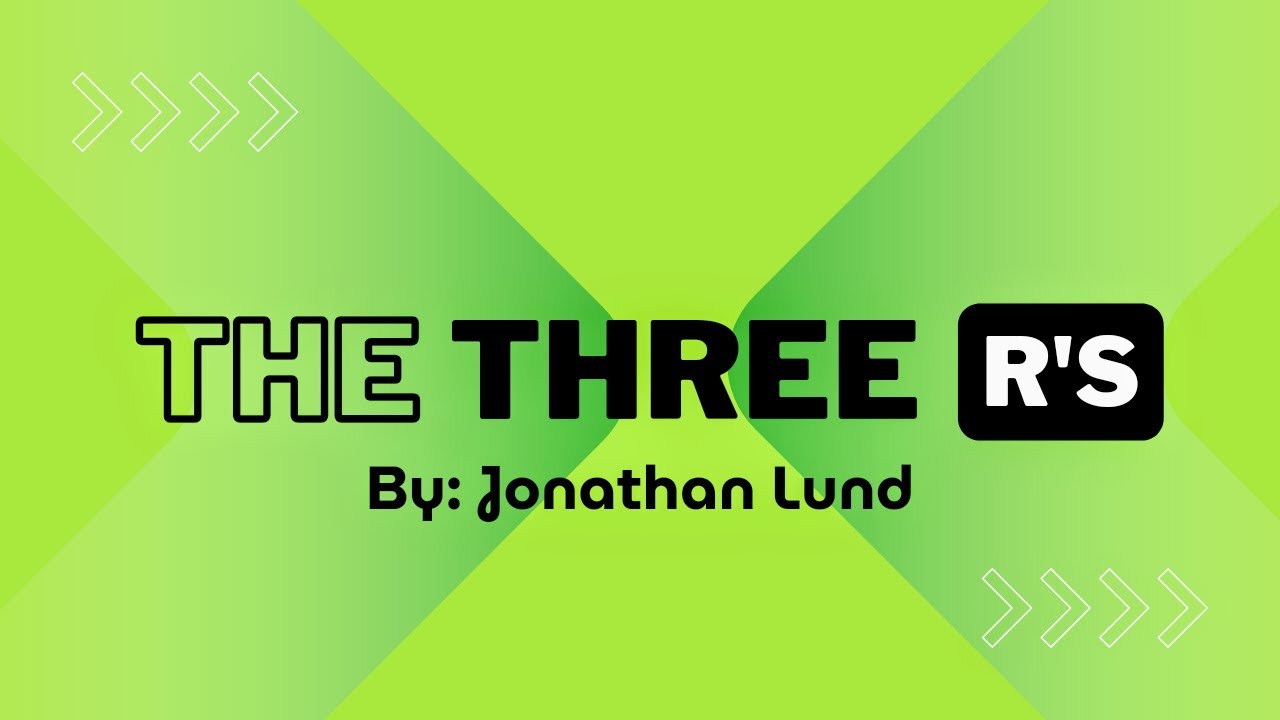 Hutchinson SDA Church: "The Three R's" Jonathan Lund - 07/27/2024 - YouTube